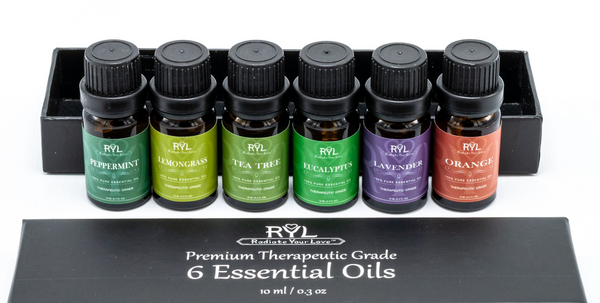 Premium Essential Oil 6 Pack – Radiate Your Love